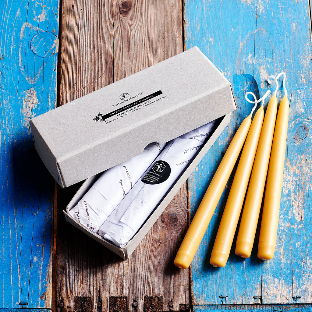 Beeswax Candles — London Honey Co.